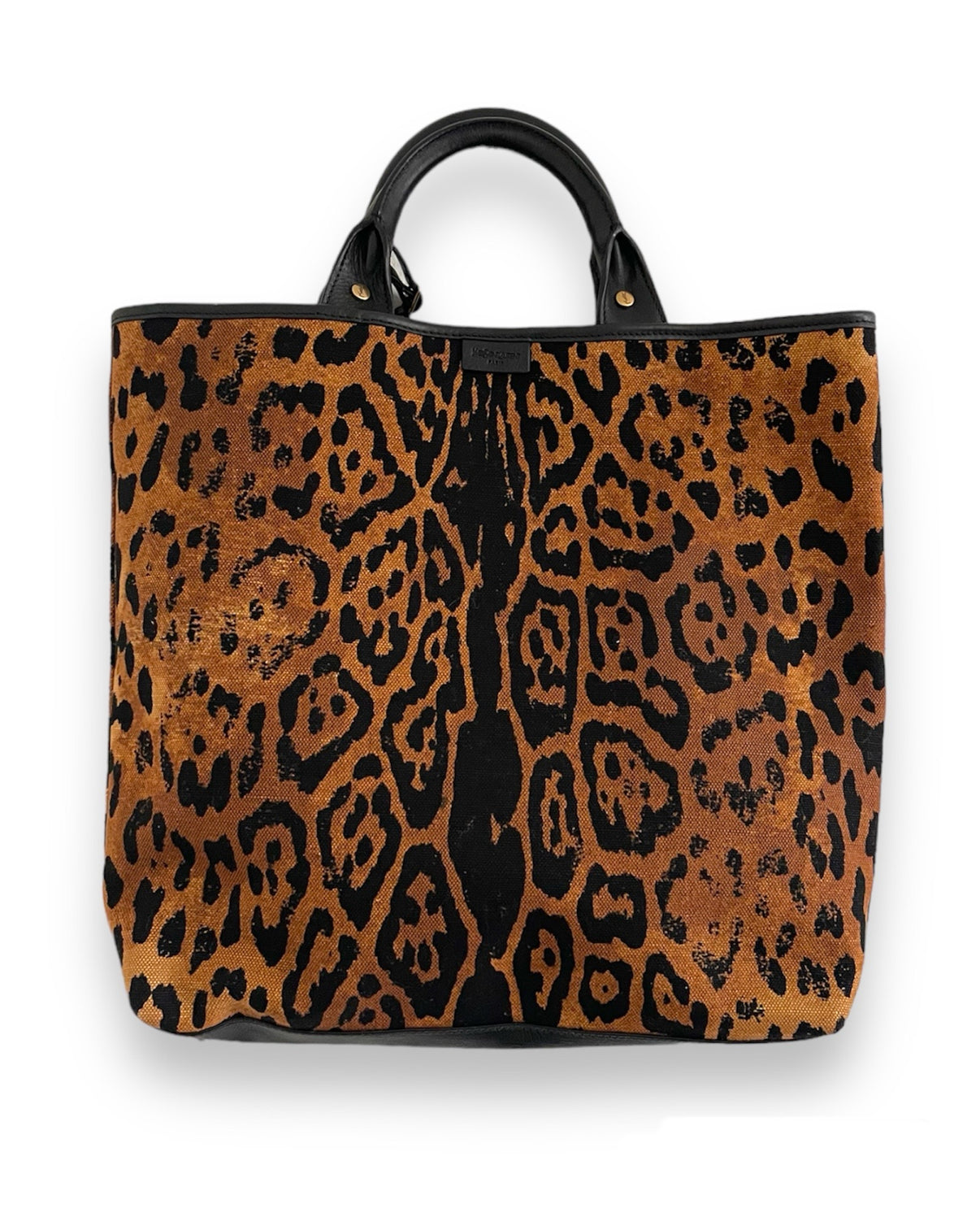 Sac cabas léopard Yves Saint Laurent – MAISON RENAISSANCE